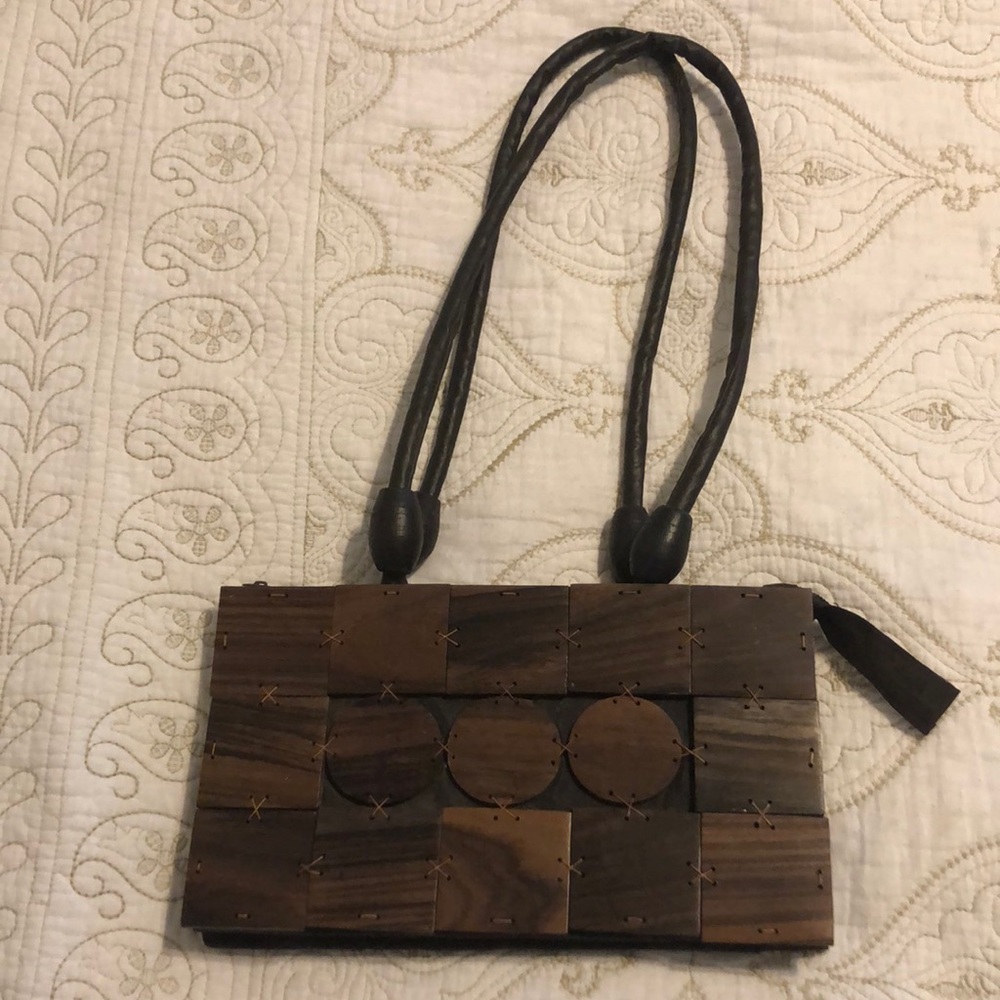 Wood Tile Bag - Gem